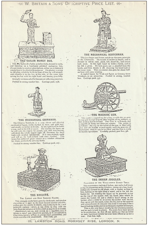 BRITAINS 1880 CATALOGUE – Old Toy Soldier